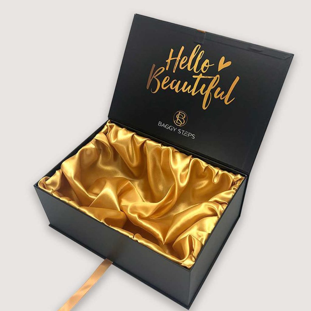 Custom Satin Lined Gift Boxes | Rigid Satin Lined Boxes USA