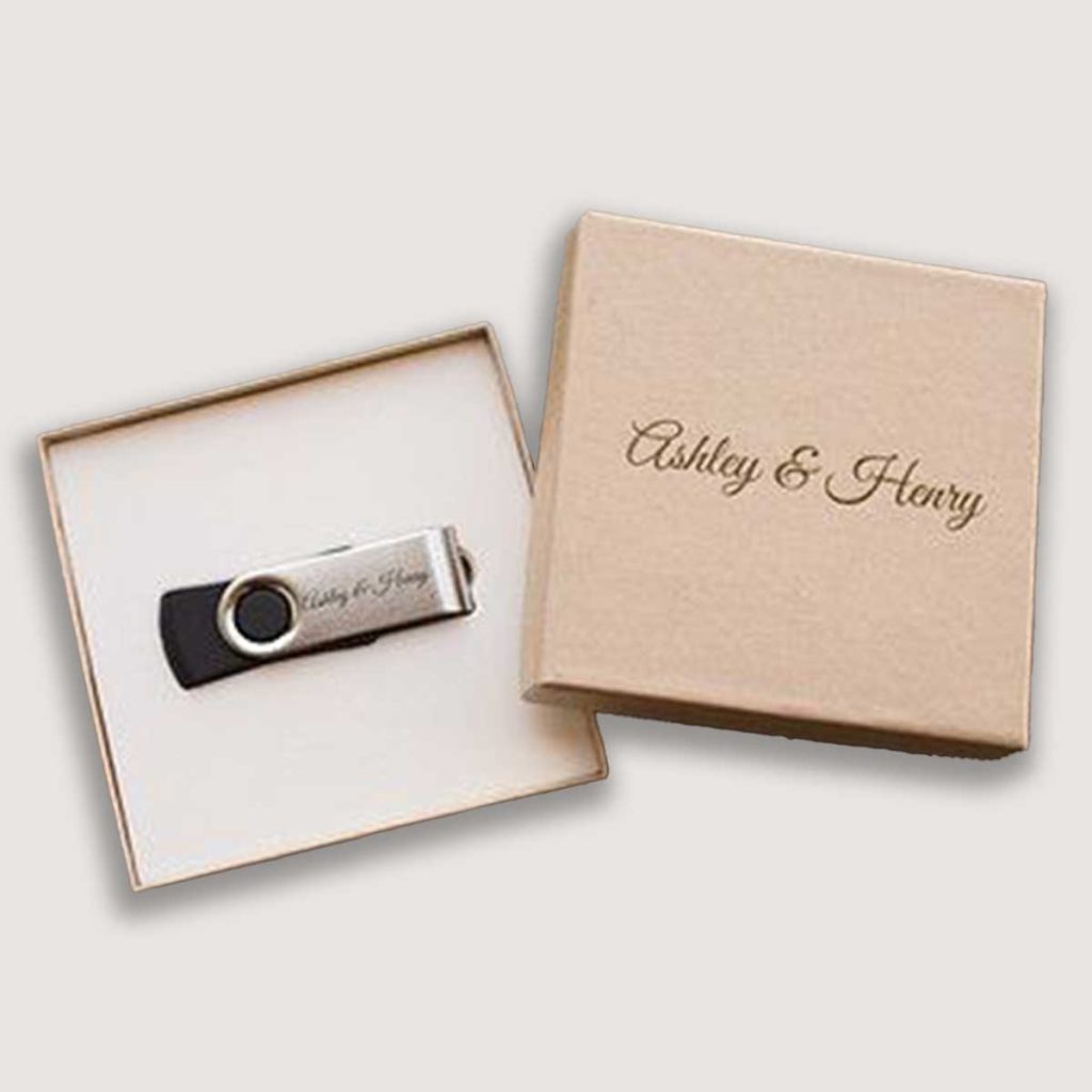 Separate Lid Flash Drive Packaging Boxes | Flash Drive Rigid Boxes USA