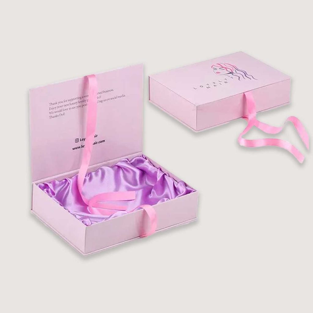 Custom Satin Lined Gift Boxes | Rigid Satin Lined Boxes USA