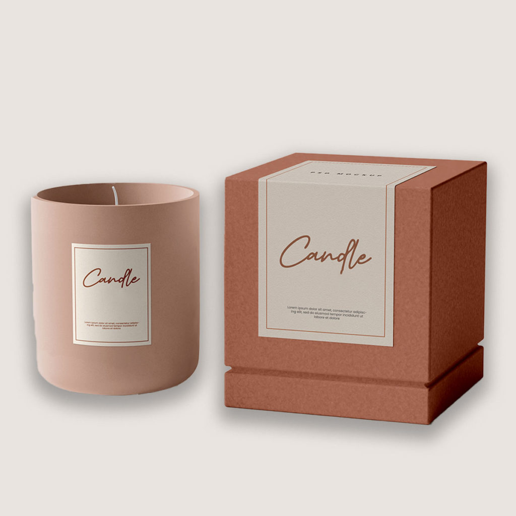 Rigid Candle Packaging Boxes | Luxury Rigid Candle Boxes USA