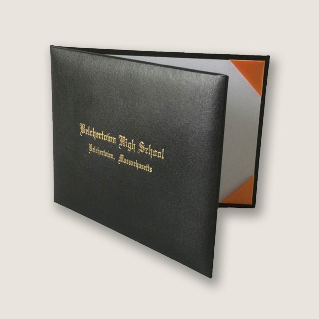 Custom Printed Padded Certificate Holders | Certificate Holders USA
