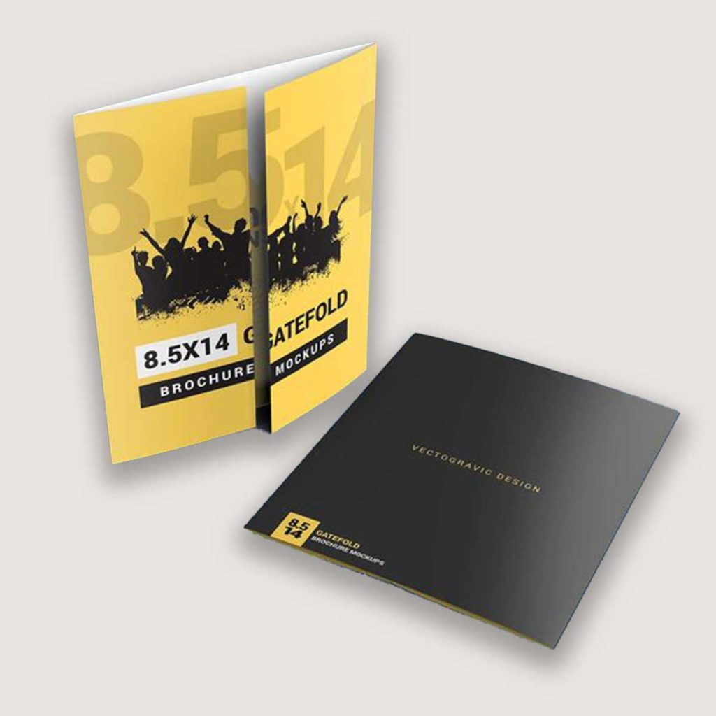 Wholesale Printed Gate Fold Folders | Custom Gate Folders USA