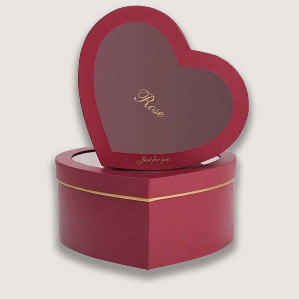 Custom Heart Shape Rigid Boxes | Wholesale Heart Shape Boxes USA