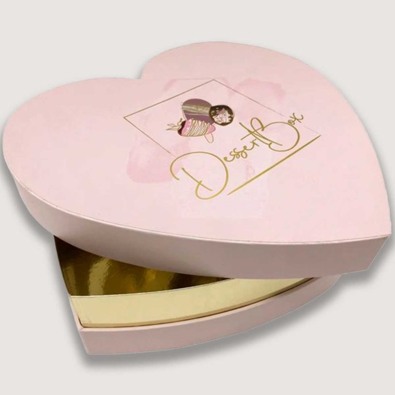 Custom Heart Shape Rigid Boxes | Wholesale Heart Shape Boxes USA