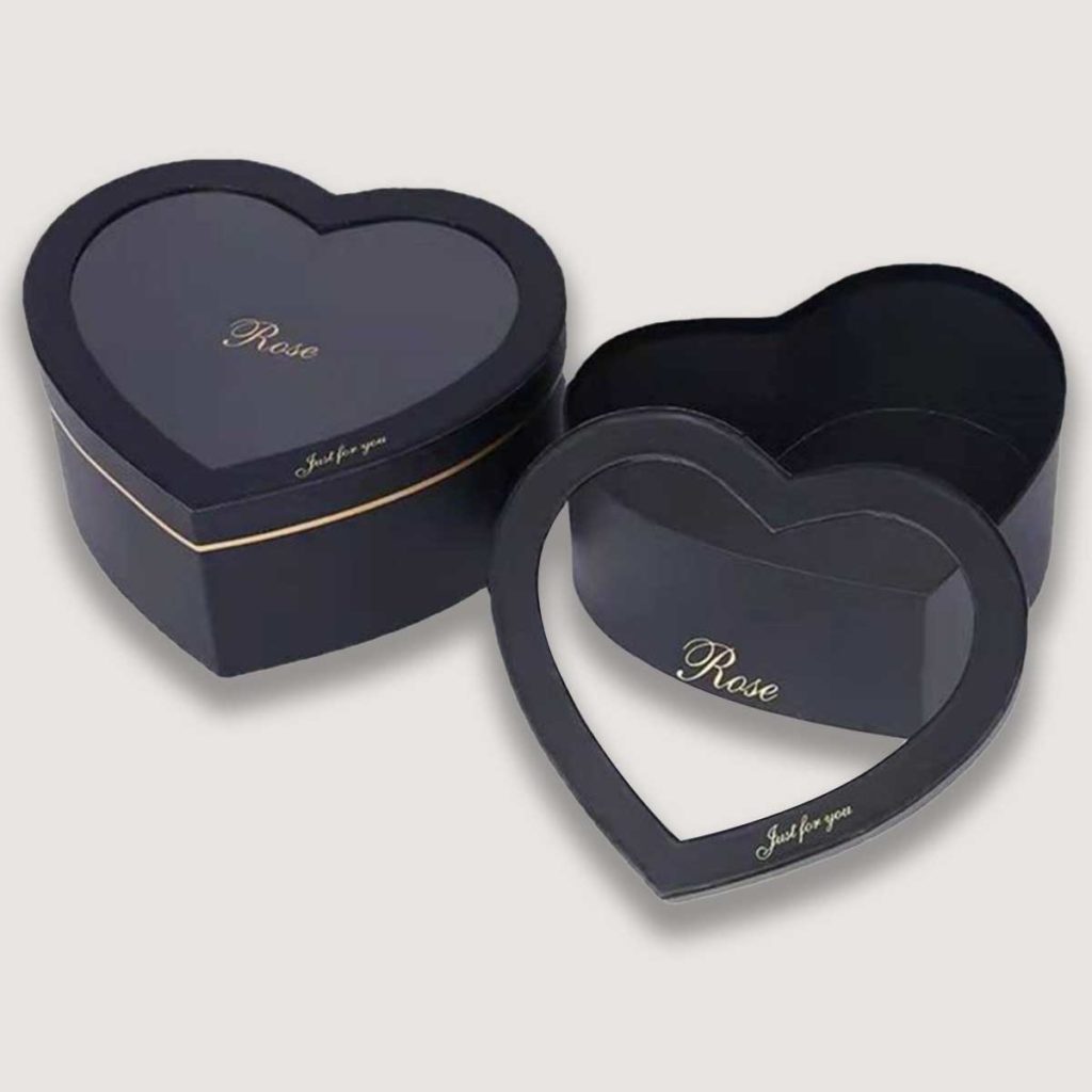 Custom Heart Shape Rigid Boxes | Wholesale Heart Shape Boxes USA